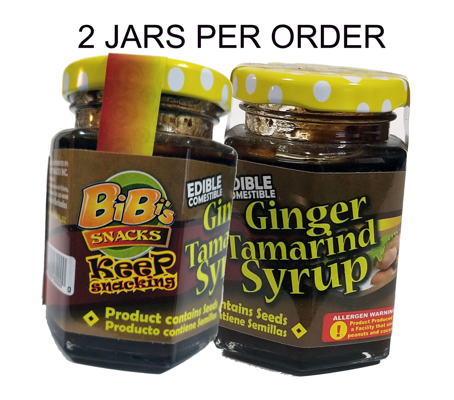 Ginger Tamarind Syrup - Product of Barbados — Grenada Market