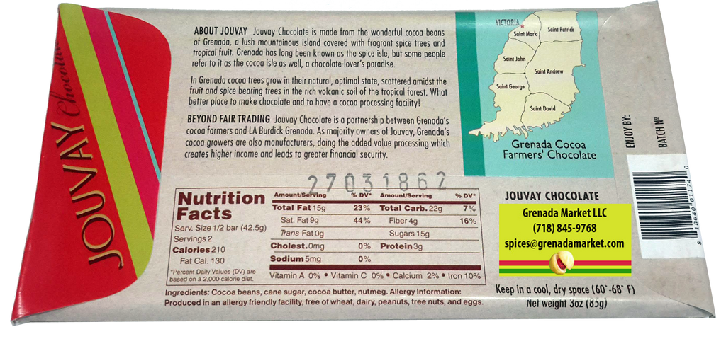 Jouvay Chocolates — Grenada Market