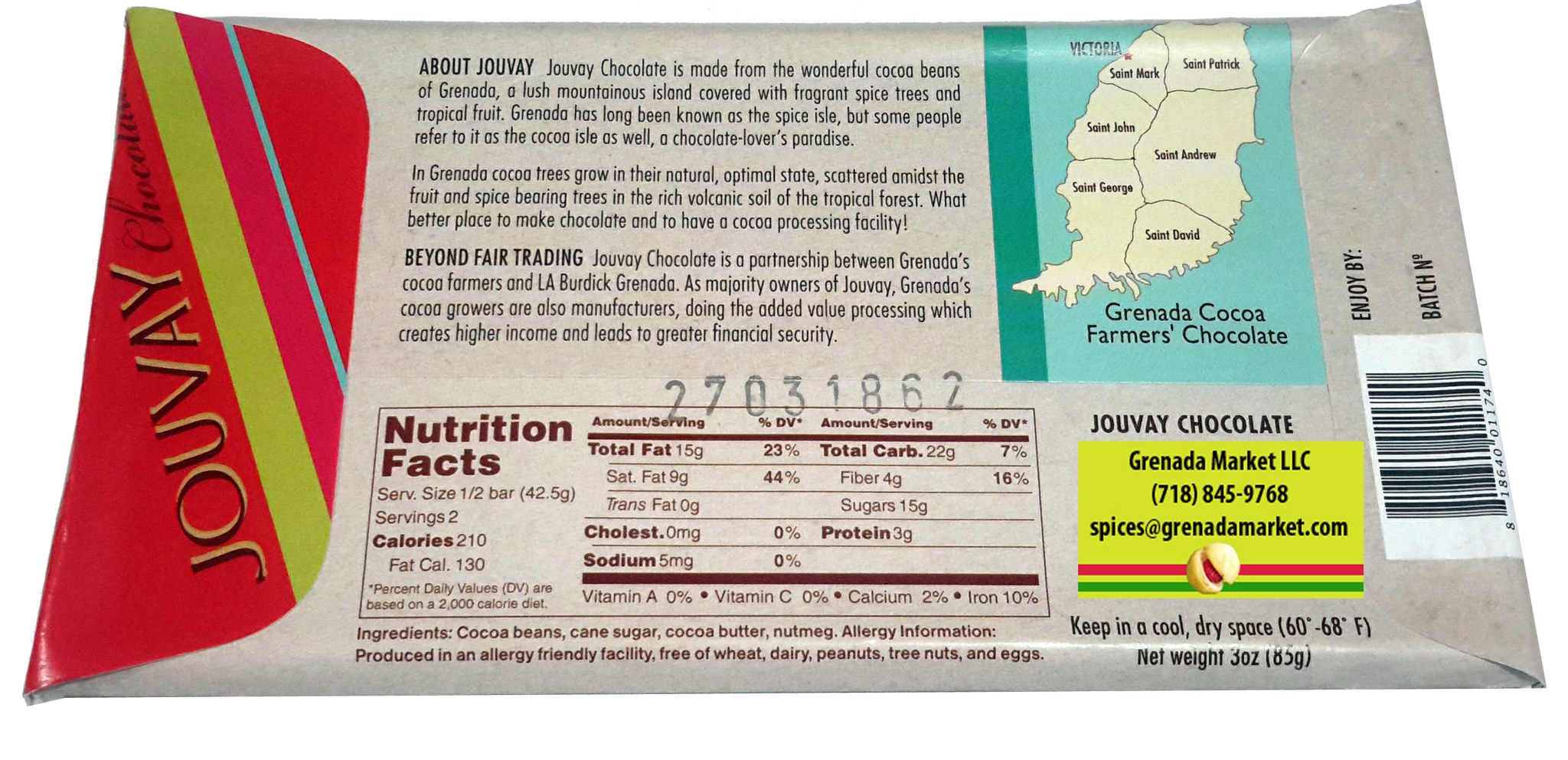 Jouvay Chocolates — Grenada Market